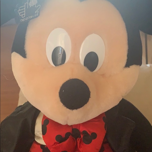 Disney | Toys | Medium Mickey Mouse Stuffed Animal Collectible | Poshmark